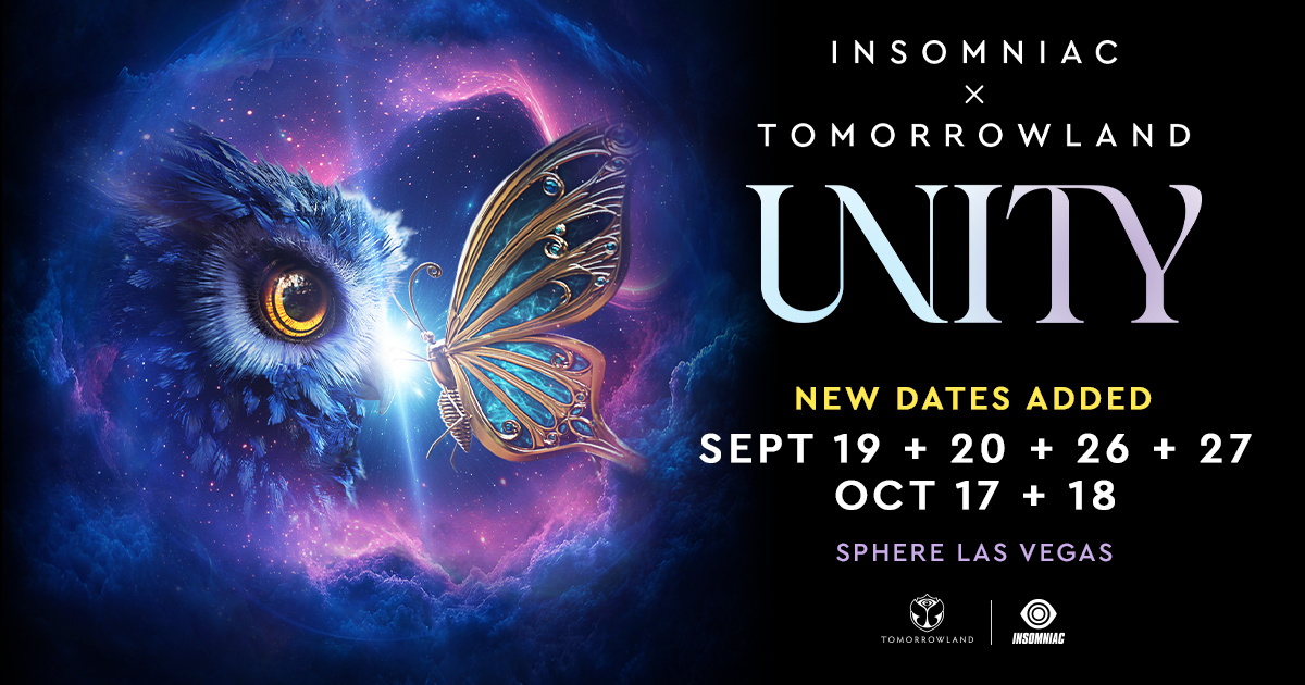 UNITY: Insomniac & Tomorrowland Collaboration at Sphere Las Vegas